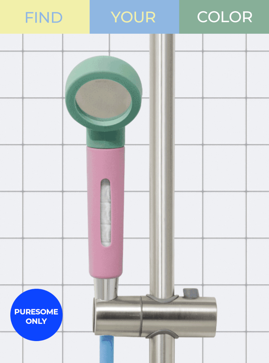 샤워기·필터샤워기 퓨어썸 필터 샤워기컬러 샤워기커버컬러 샤워호스15m2m 오늘의집 쇼핑